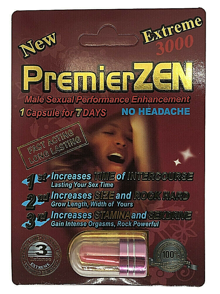 Premierzen Premier Zen Hideous 3000 Male Sexual Efficiency Enhancement