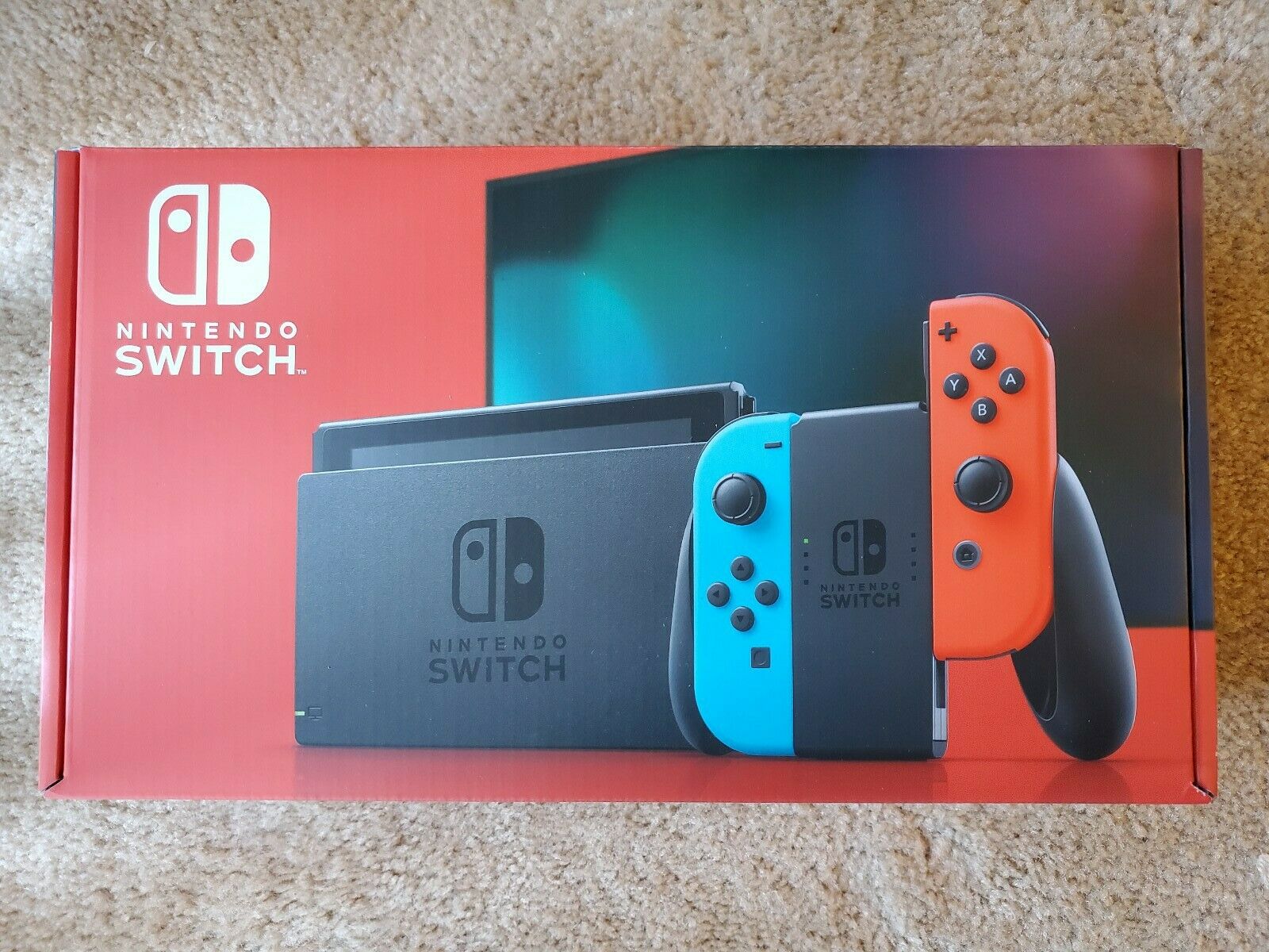 Nintendo Swap Console 32gb Red Blue Neon Pleasure Cons New V2 In Hand