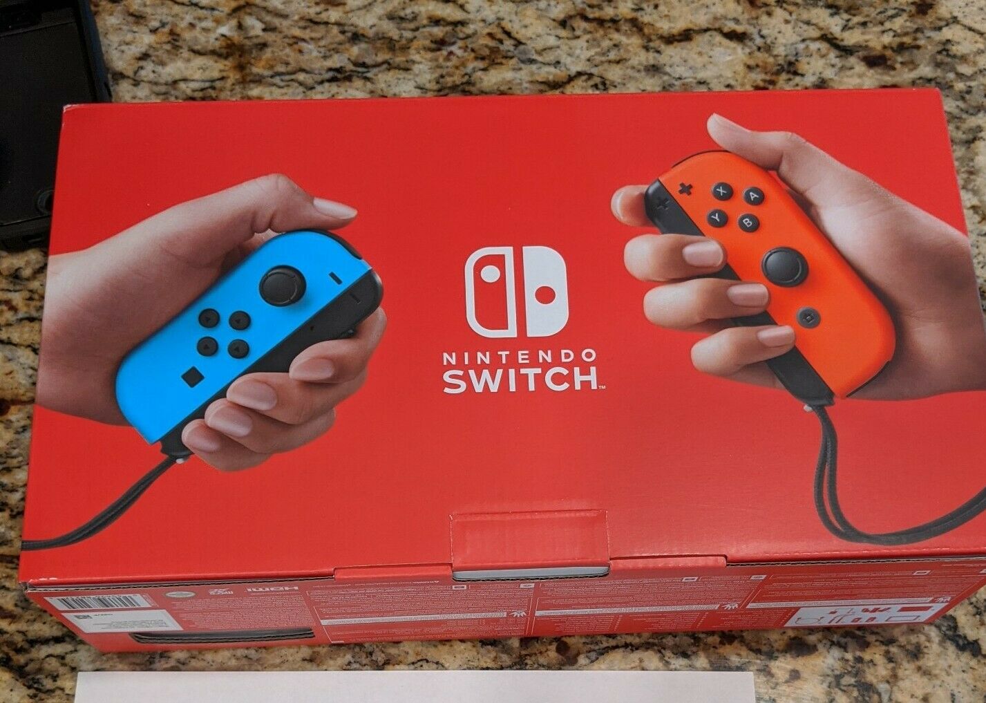 Nintendo Switch 32gb Console W Neon Blue And Neon Crimson Joy Con New