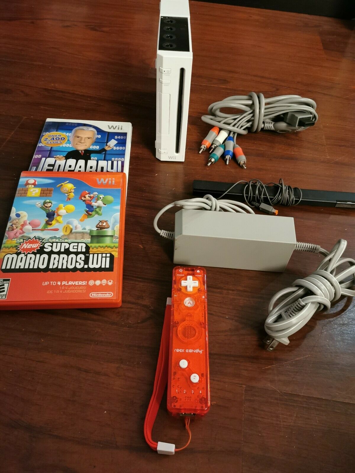 Nintendo Wii White Console (NTSC) New Sizable mario bros Wii and ... Nintendo Wii White Console (NTSC) New Sizable mario bros Wii and ...